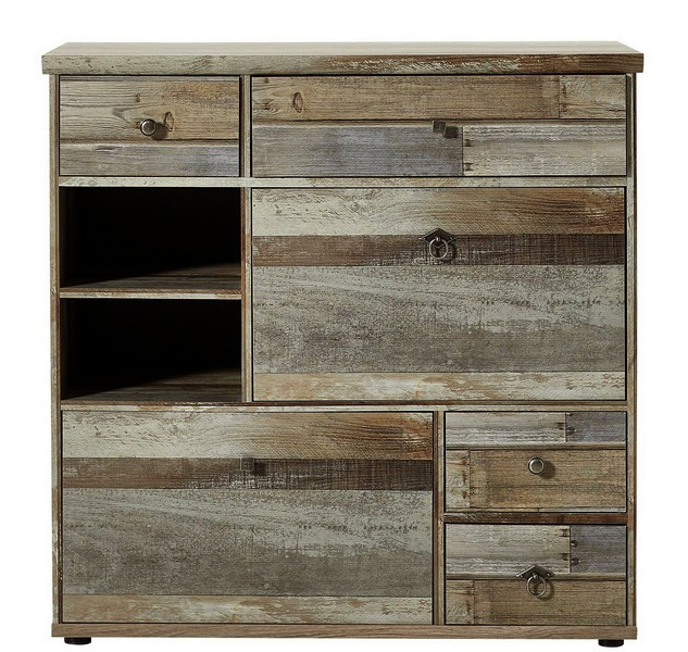 Komoda/botník Bonanza, vintage optika | ASKO - NÁBYTEK