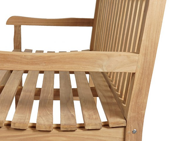 Zahradní lavice Bandung, 3-místná, teak | ASKO - NÁBYTEK