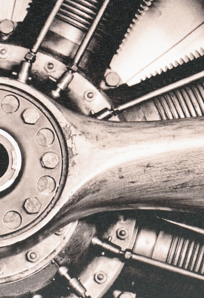 Obraz na plátně Vintage vrtule letadla, 40x50 cm | ASKO - NÁBYTEK