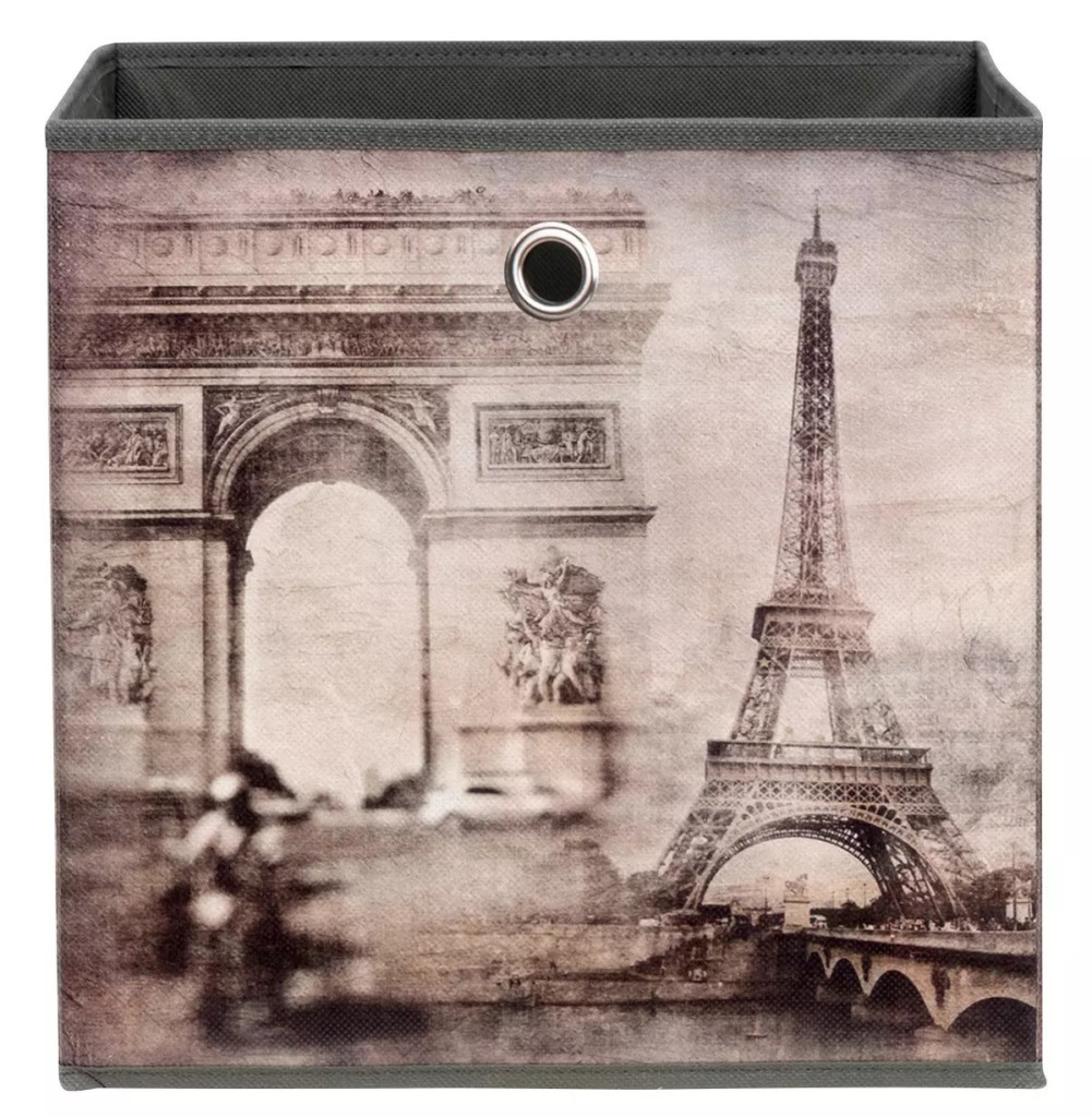 Úložný box Paris, motiv města | ASKO - NÁBYTEK