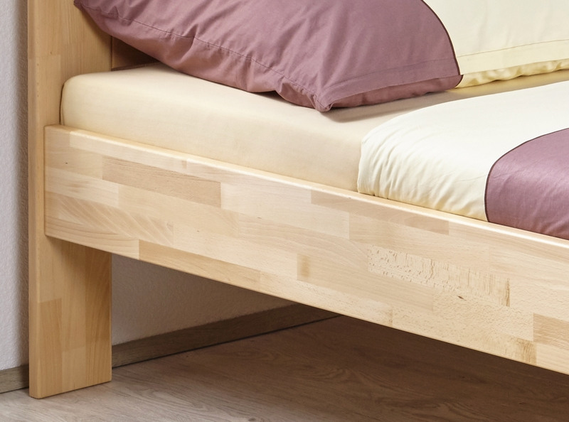 Postel Linda 180x200 cm, přírodní buk | ASKO - NÁBYTEK