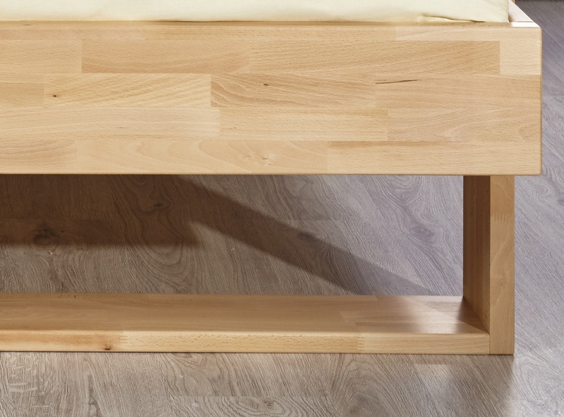 Postel Linda 180x200 cm, přírodní buk | ASKO - NÁBYTEK