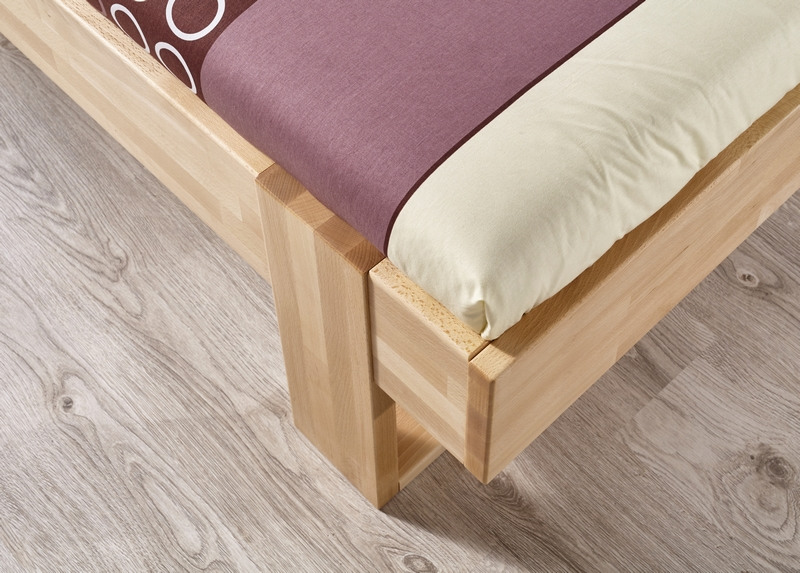 Postel Linda 180x200 cm, přírodní buk | ASKO - NÁBYTEK