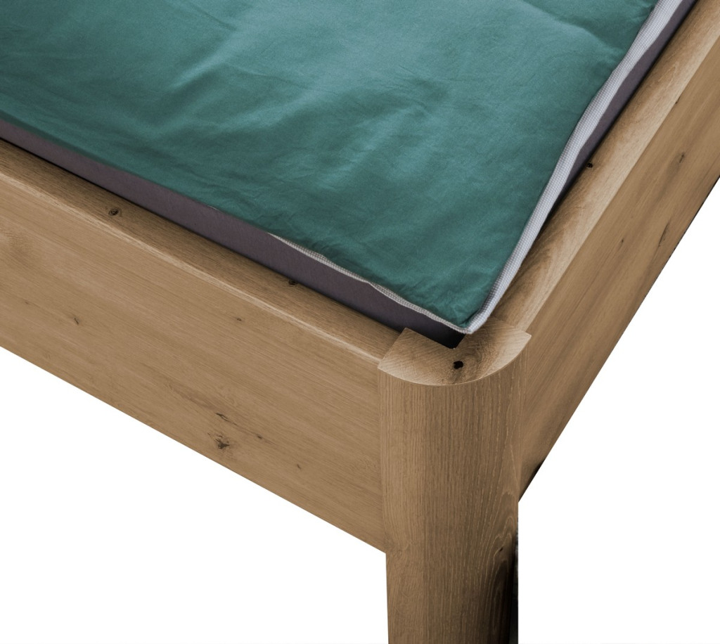 Postel s úložným prostorem Kanada 180x200 cm, dub bianco/šedá | ASKO ...