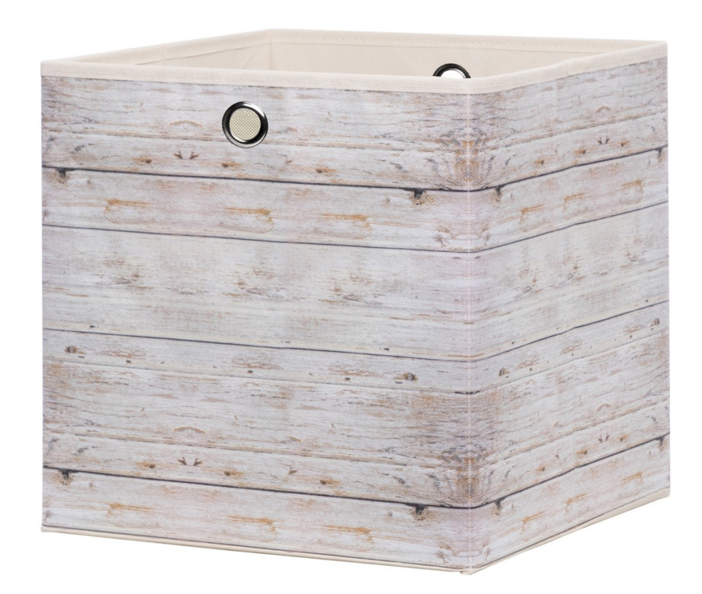Úložný box Wood 1, motiv světlých prken | ASKO - NÁBYTEK
