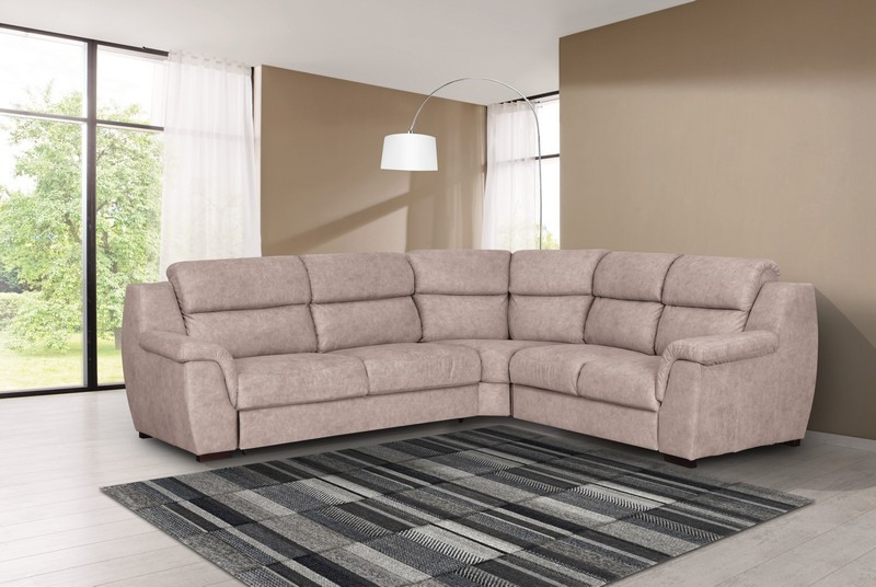 Rohová sedací souprava Danny 3L-E-2R, bez rozkladu | ASKO - NÁBYTEK