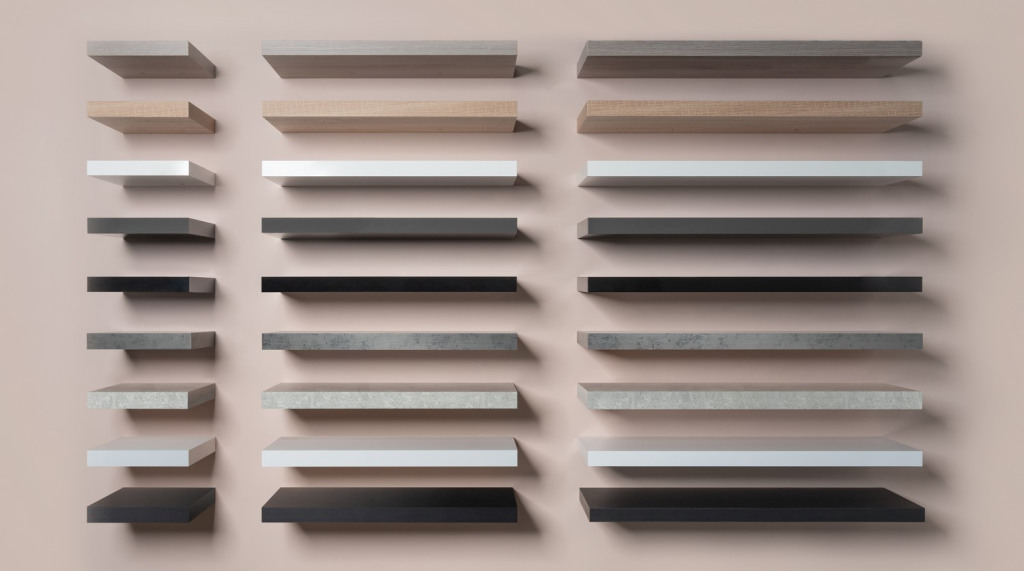 Police na zeď Shelvy 60 cm, dub sonoma | ASKO - NÁBYTEK