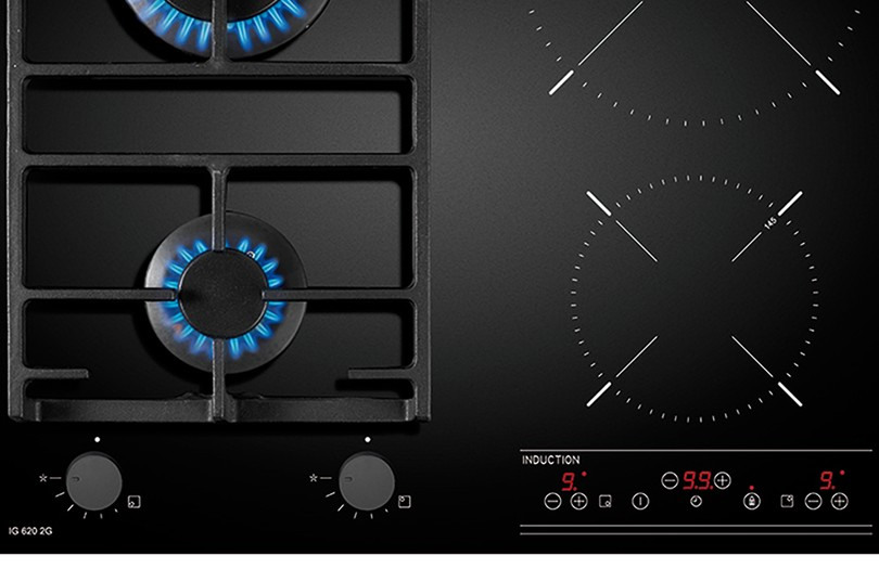 Kombinovaná indukční a plynová varná deska 60 cm Teka IG 620 2G, černá ...