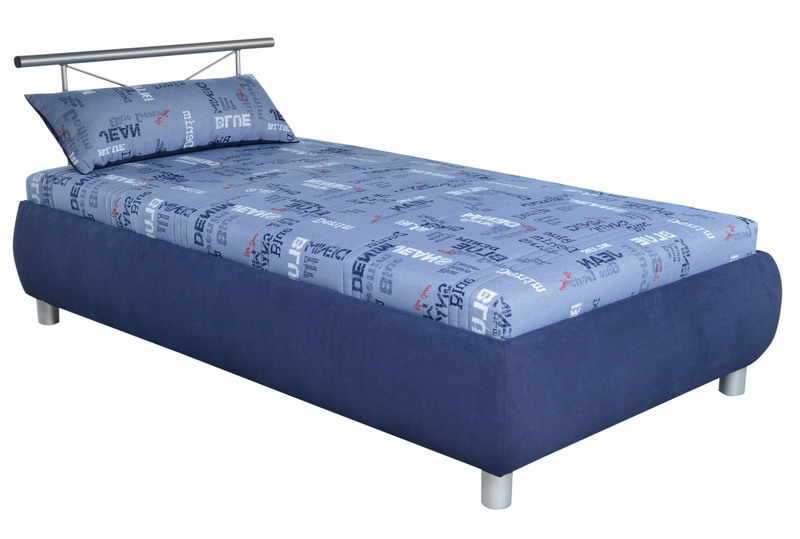 Postel Caribic 110x200 cm, modrá | ASKO - NÁBYTEK