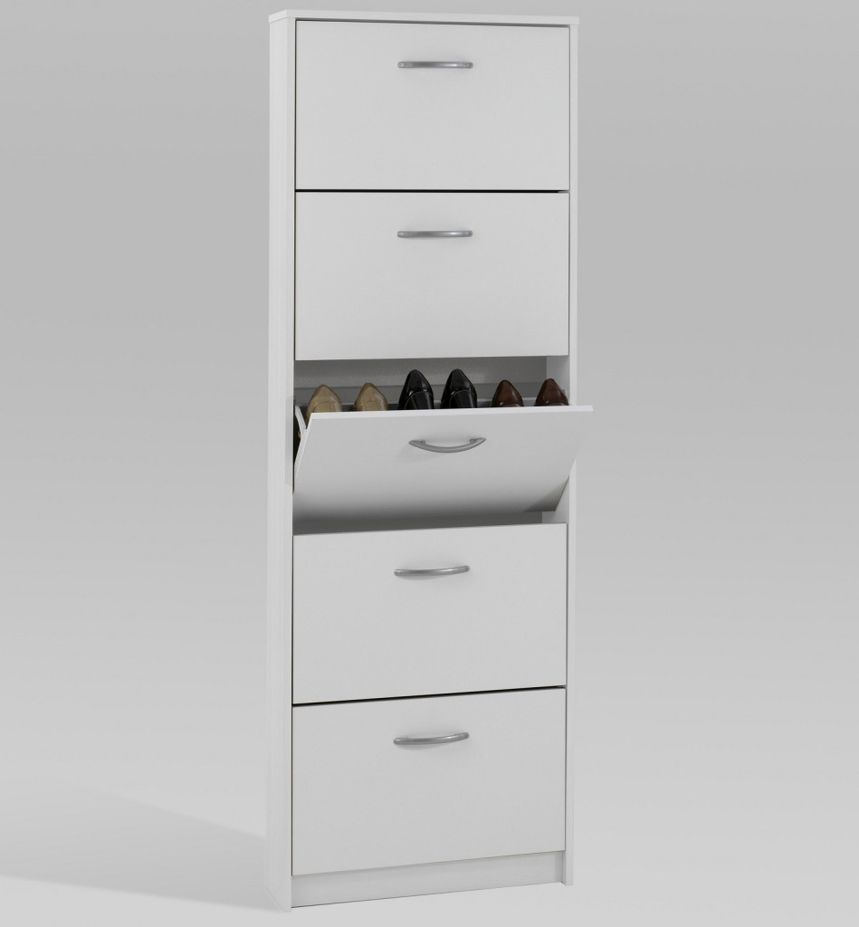 Vysoký botník Step, bílý | ASKO - NÁBYTEK