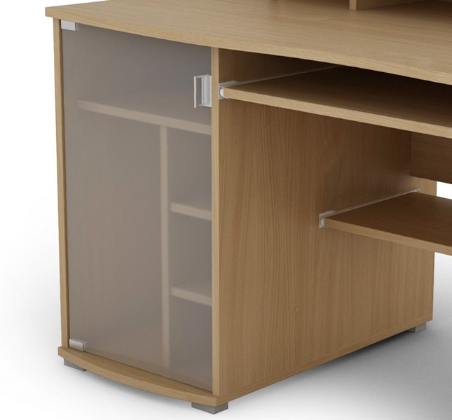 PC stůl Picasso, buk | ASKO - NÁBYTEK