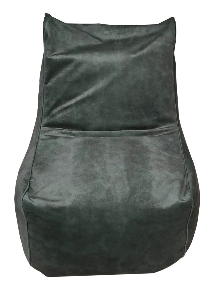 Sedací pytel Cobo Country, tmavě zelená látka | ASKO - NÁBYTEK