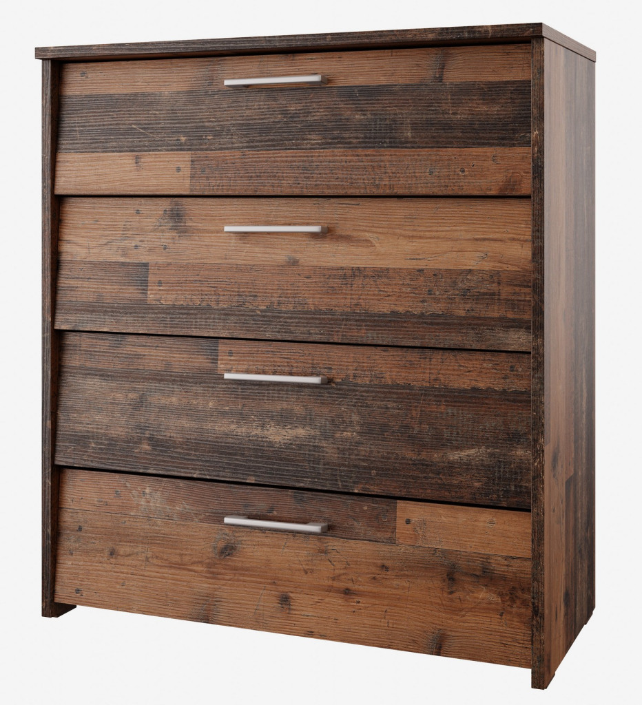 Botník Universal, vintage optika dřeva | ASKO - NÁBYTEK