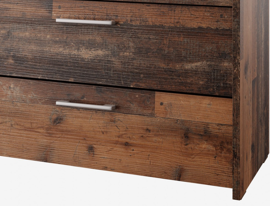 Botník Universal, vintage optika dřeva | ASKO - NÁBYTEK